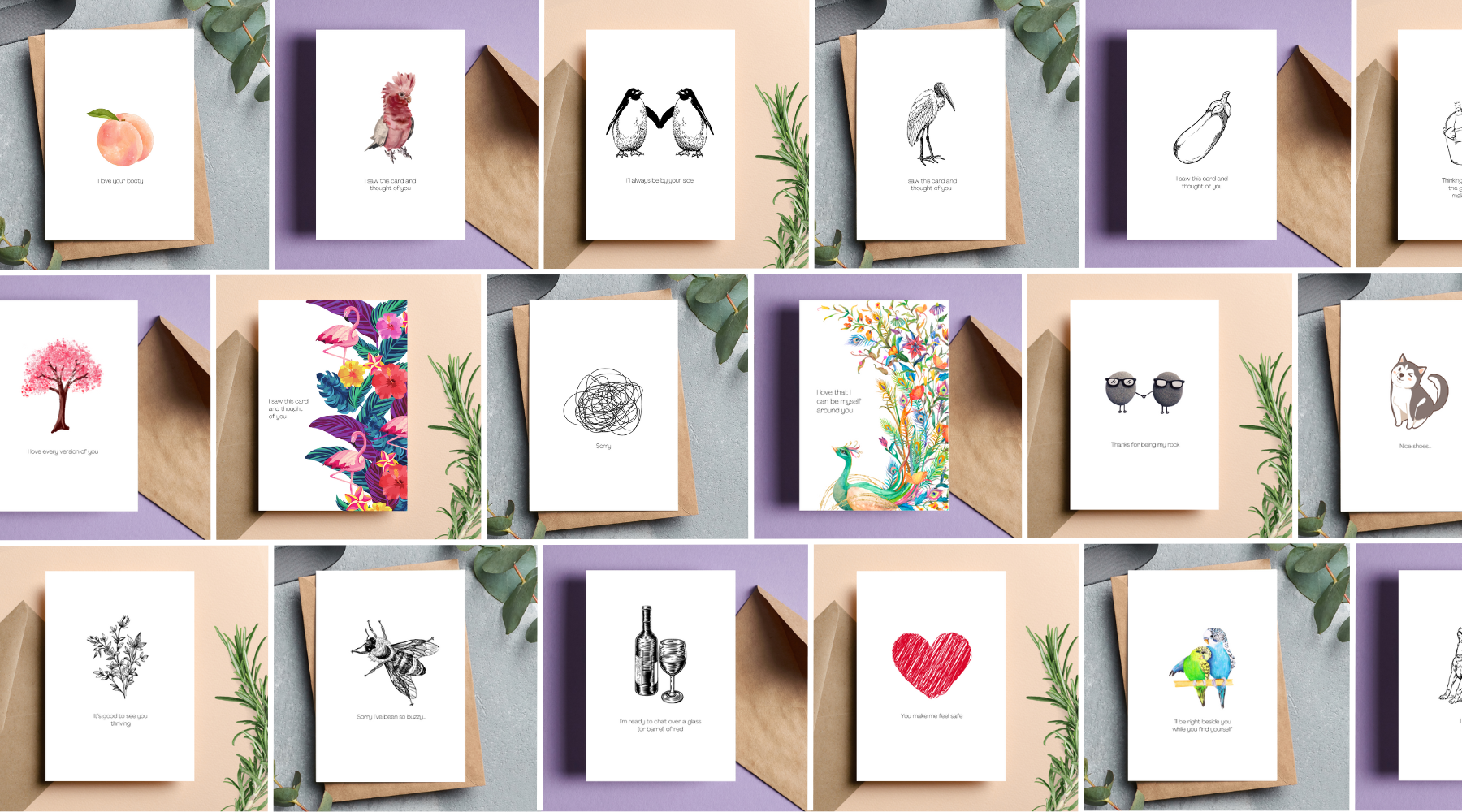 10 unlikely reasons to send someone a card – Unseasoned Greetings