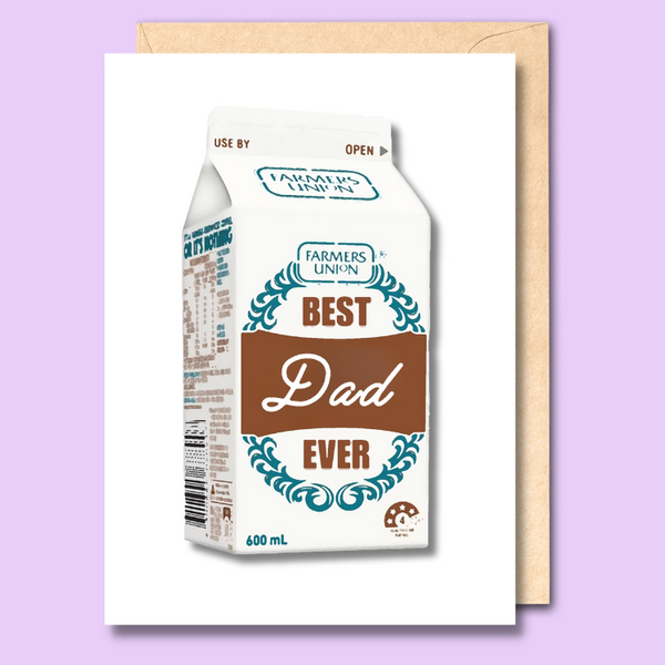 Best dad ever - Greeting card – Unseasoned Greetings